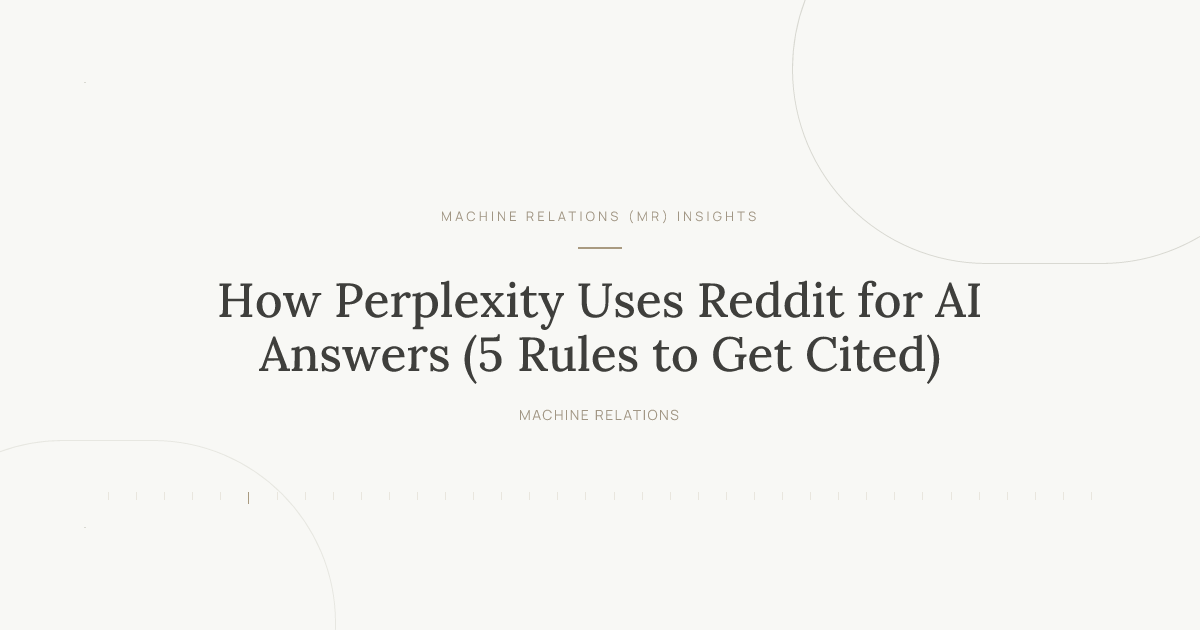 How to Use Reddit for Perplexity AI Citations in 2026